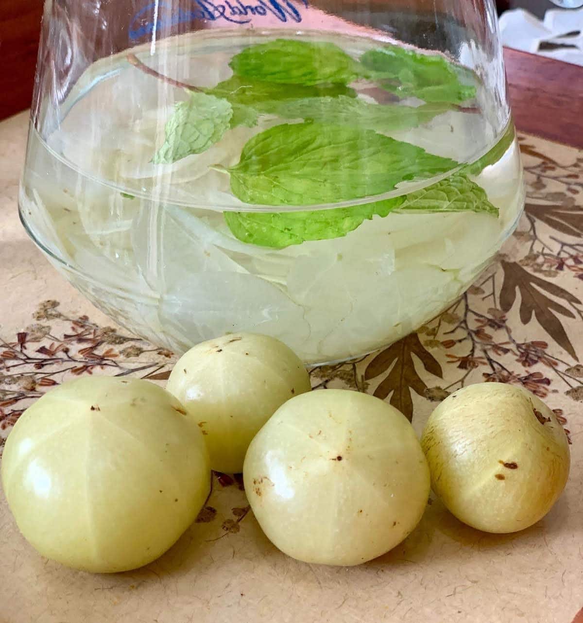 Amla and Lemongrass Detox Water Recipe - Medhya Herbals